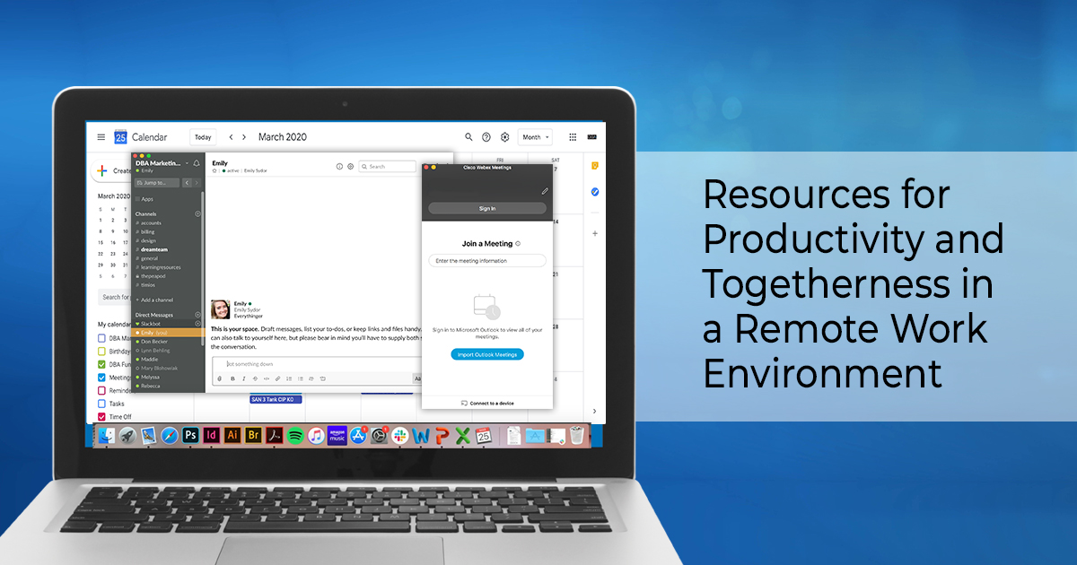 Resources for Productivity and Togetherness in a Remote Work ...